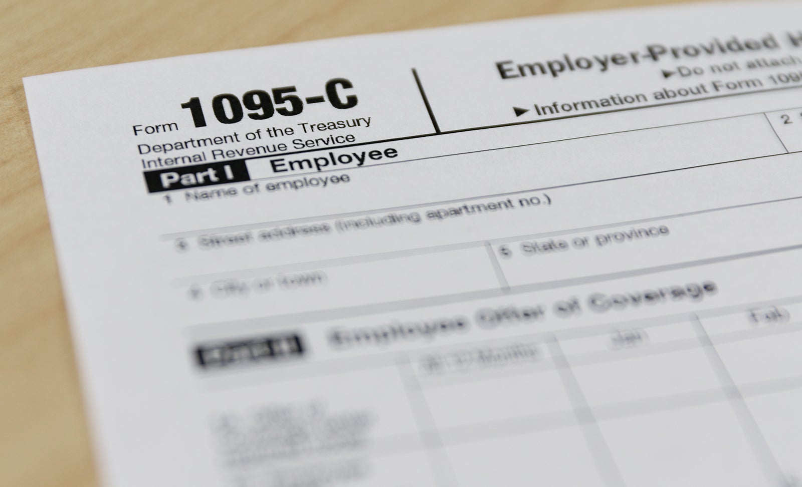 1095 C Tax Forms CWI