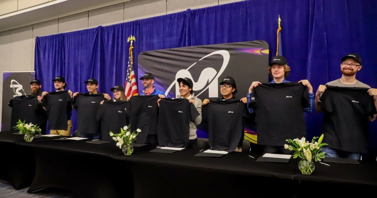 Micron Signs 13 New Students into Registered Apprenticeship Program | CWI