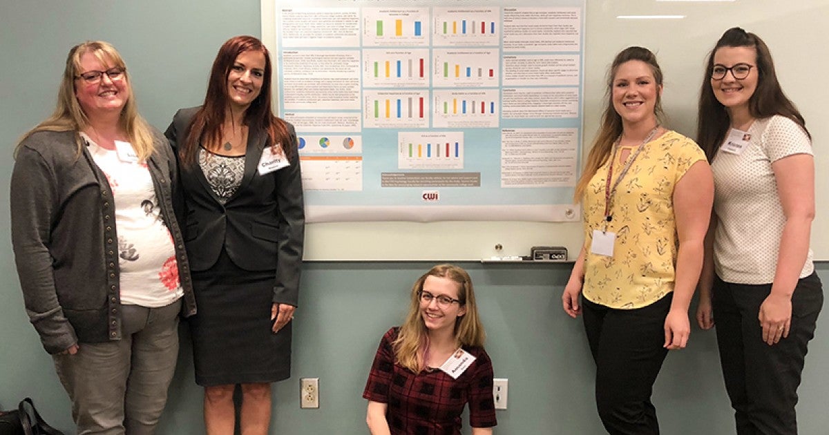 Psi Beta Presents First-Place Research | CWI