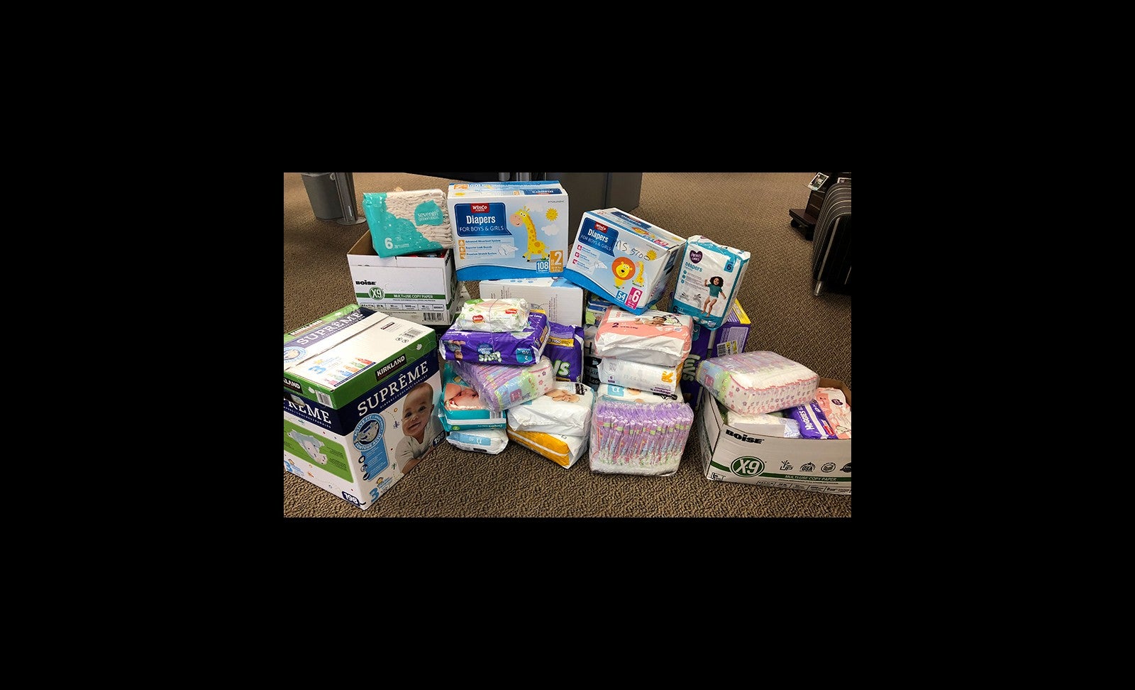 Diaper Donation Drive a Success | CWI