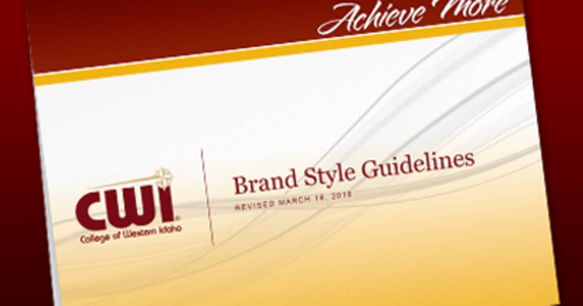 Updated CWI Brand Style Guidelines Released | CWI